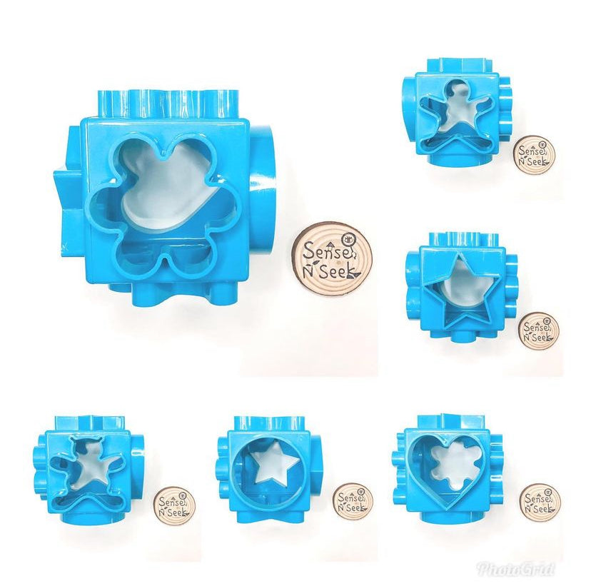 SENSE N SEEK - Play Dough Cube Cutter (Shapes) – Sophea In Wonderland