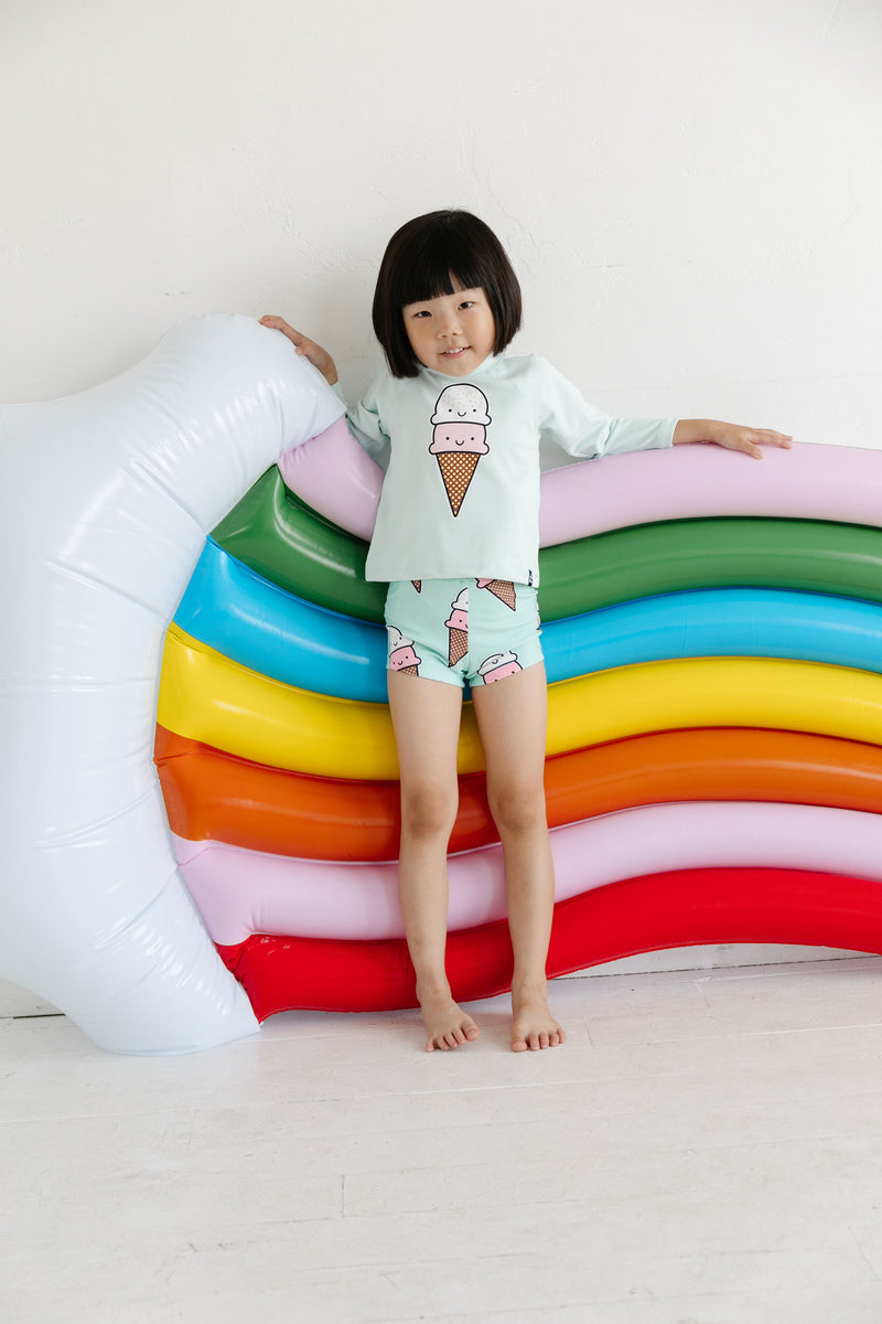 Whistle & Flute Kawaii Ice Cream Sprinkles Rashguard – Sophea In Wonderland